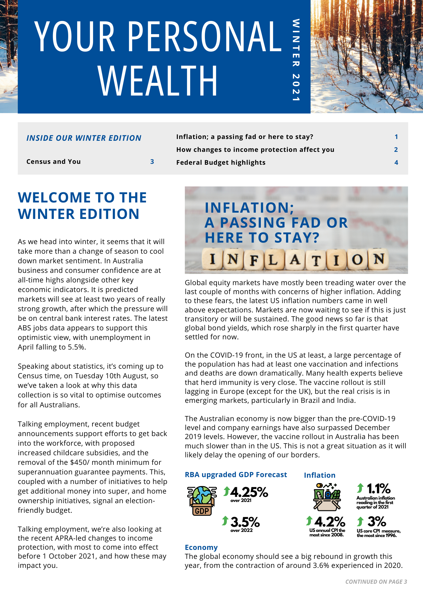 Lifespan Financial Planning - Adviser Articles and News